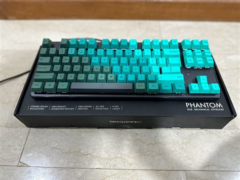 Tecware Phantom 87 SE RGB Red Linear Switches Computers Tech Parts Accessories Computer