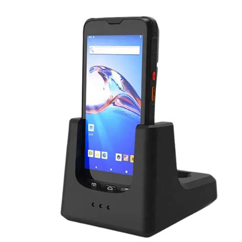 Rugged Handheld Android LF RFID Reader With Barcode Scanner GAORFID