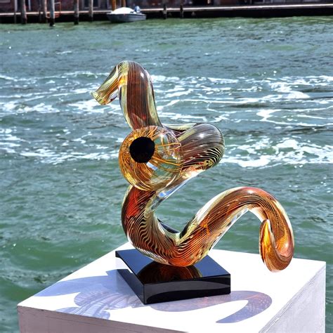 조각품 및 인형 미술 유리 오브제 다양한 컬렉션 사우론 아이 오리지널 무라노 유리 Omg