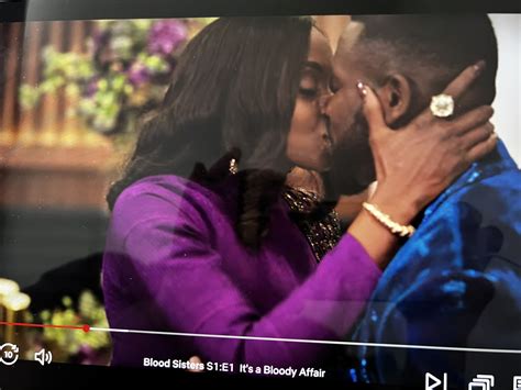 Catherine Frimpomaa on Twitter: "The mother and son deep kissing on #BloodSistersNetflix though ...