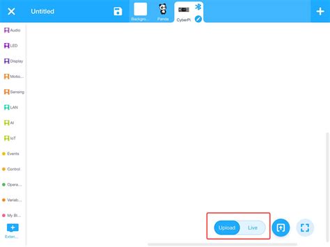 Program CyberPi With The MBlock App Makeblock Help Center