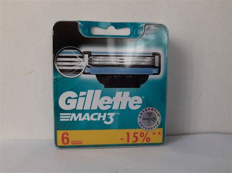 Купить Кассеты мужские для бритья Gillette Mach 3 6 шт. (Жиллет Мак 3 ...