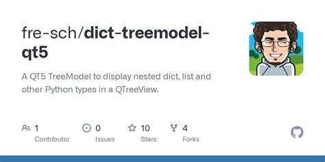 GitHub Fre Sch Dict Treemodel Qt5 A QT5 TreeModel To Display Nested Dict List And Other
