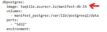 Manifest For Docker Version March Taqtile Community