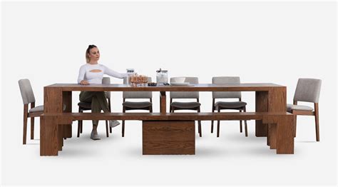 multifunctional space saving furniture transformer table