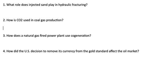 Solved 1 What Role Does Injected Sand Play In Hydraulic