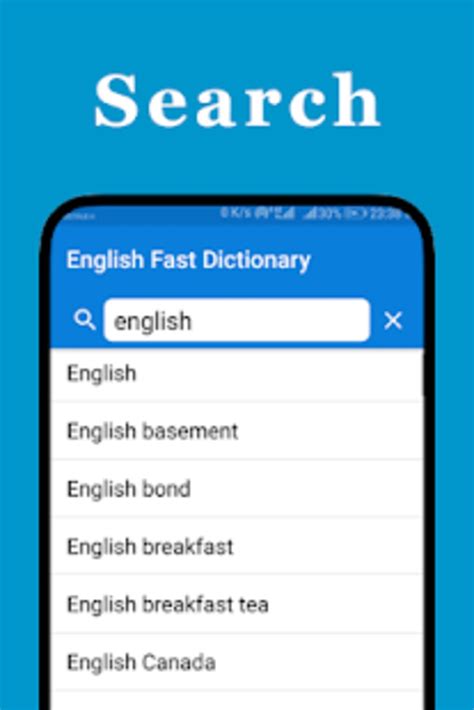 English Fast Dictionary Meaning And Example Apk Para Android Descargar