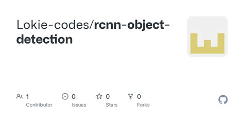 Github Lokie Codesrcnn Object Detection