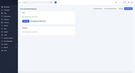 Flexible Backup And Restore Module For Perfex By Flexibyte CodeCanyon