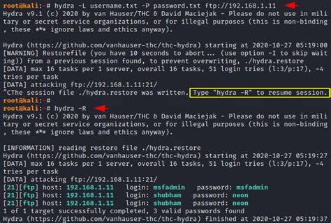 Hydra A Brute Forcing Tool Secnhack