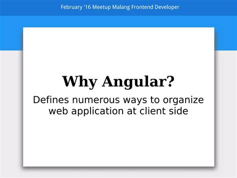 Pengenalan AngularJS PPT