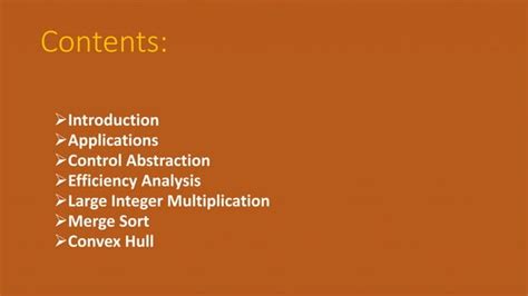 Divide And Conquer Ppt Programming Languages Computing