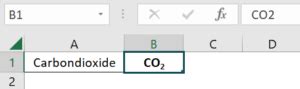 Subscript In Excel Top Methods Examples Shortcuts