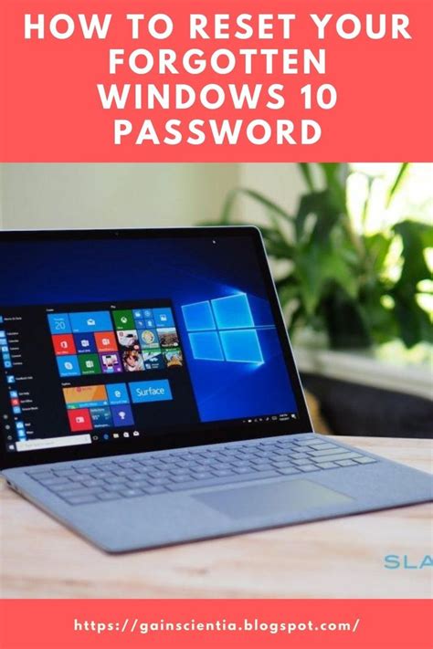 Resetting Your Forgotten Windows Password