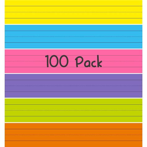 줄이 그어진 종이 템플릿 1학년