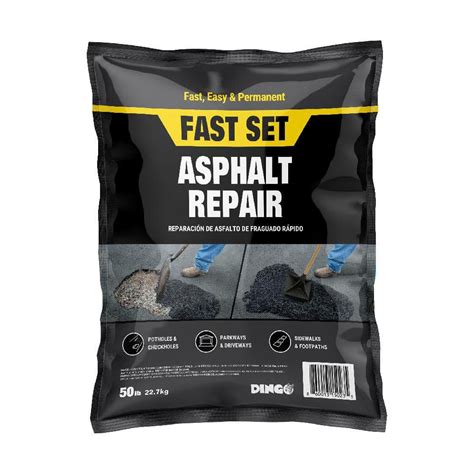 Dingo 50 Lb Fast Set Asphalt Repair Dc18 The Home Depot
