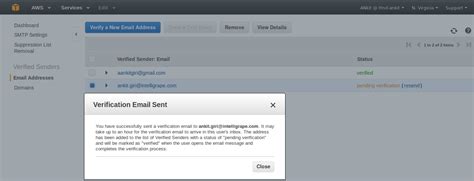 Configuring Server To Relay Email Through Amazon Ses Simple Email Service To The New Blog