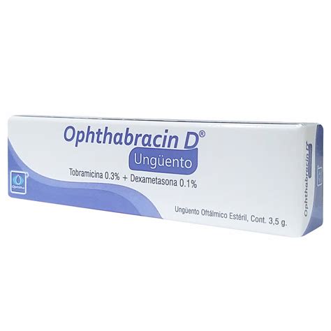 Ophthabracin D Ungüento Oftálmico 0 3 0 1 Rappi