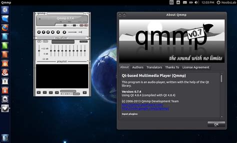 Winamp Alternative Qmmp 074 Audio Player For Ubuntulinux Mintother Ubuntu Derivatives