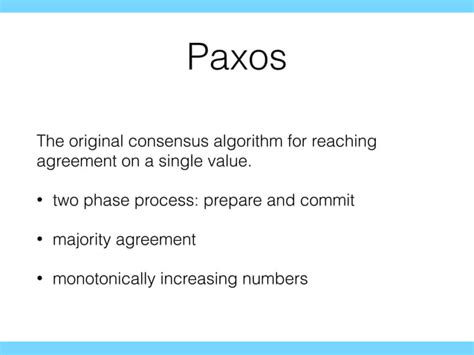 Distributed Consensus Making The Impossible Possible Pdf