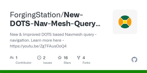 GitHub ForgingStation New DOTS Nav Mesh Query Implementation New Improved DOTS Based