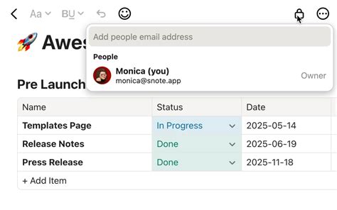 Private Sharing And Collaboration
