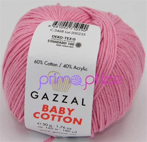 GAZZAL Baby Cotton 3468 růžová