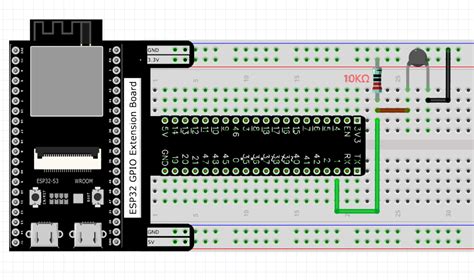 Chapter 12 Thermistor — Super Starter Kit For Esp32 S3 Wroom Documentation