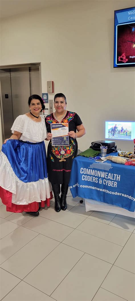 Laura Torres On Linkedin Commonwealth Coders And Cyber Powered By Kable Academy At The Latino Meet