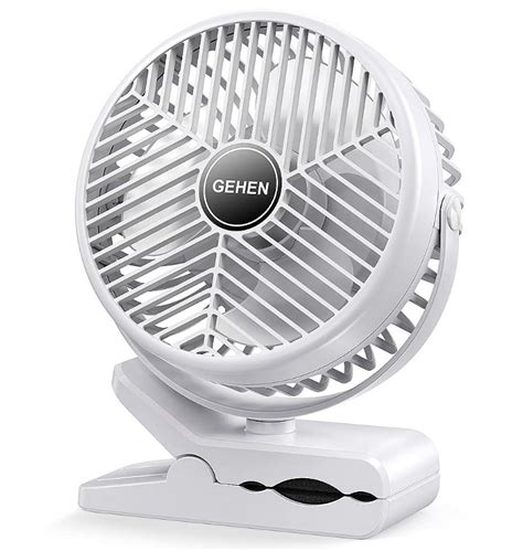 Gehen 휴대용 클립 온 팬 무선 소형 책상 10000mah 배터리 작동 충전식 테이블 3가지 속도 조 티몬