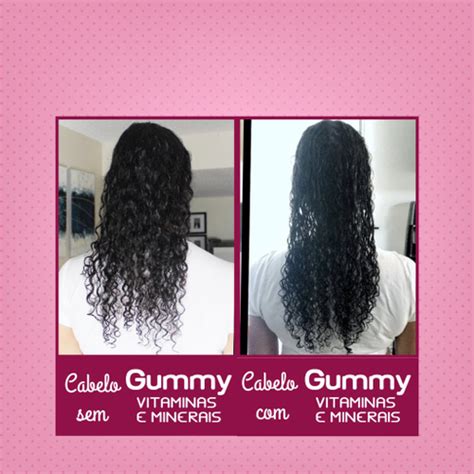 Gummy Hair Vitamin Cabelo Pele And Unha 60 Gomas Em Promoção Ofertas