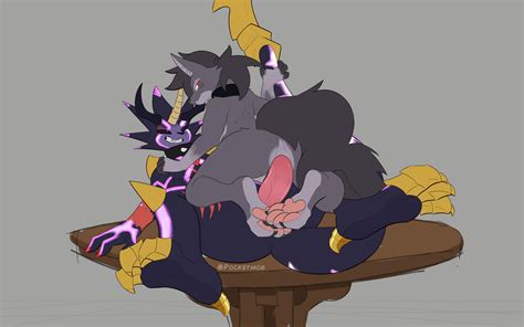 Rule 34 Absurd Res Ass Bandai Namco Big Gremlin Canid Canid Demon