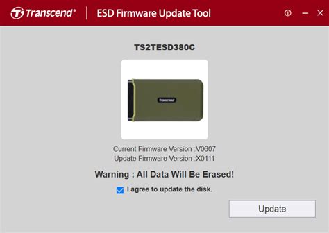 Esd Firmware Update Tool Software Download Transcend Information Inc