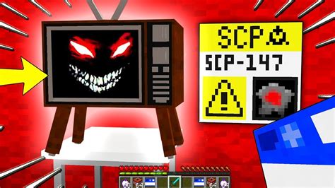 Non Guardate Questa Televisione Malefica Scp 147 Minecraft Ita Youtube