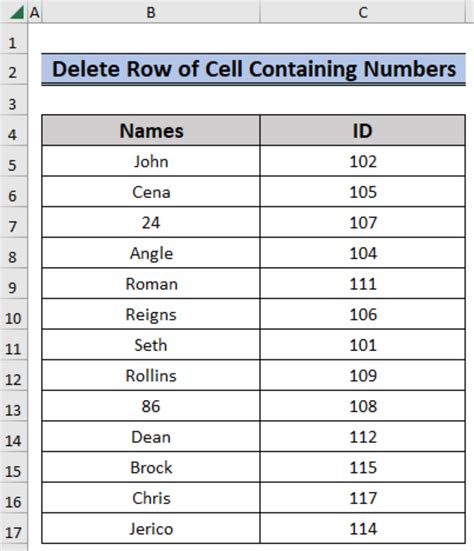 How To Delete Row If Cell Contains Value Using Macro In Excel