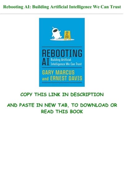 !$PDF ~*EPub Rebooting AI: Building Artificial Intelligence We Can ...