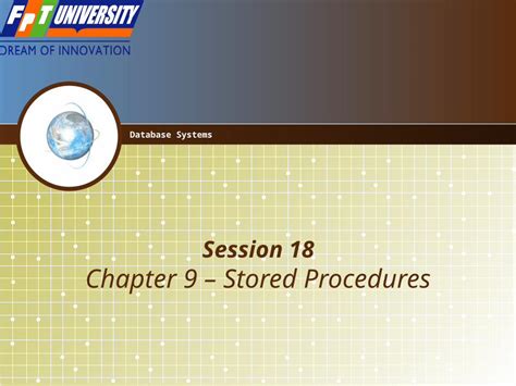 ppt 16 chapter 9 stored procedures dokumen tips