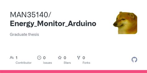 GitHub MAN Energy Monitor Arduino Graduate Thesis