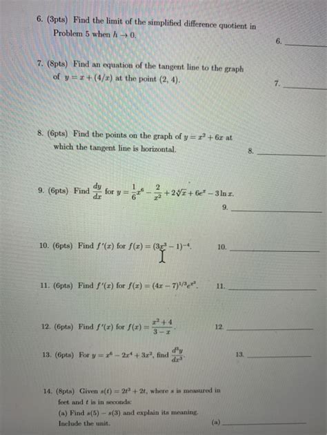 Solved 1 10pts For The Function G Graphed Here Answer