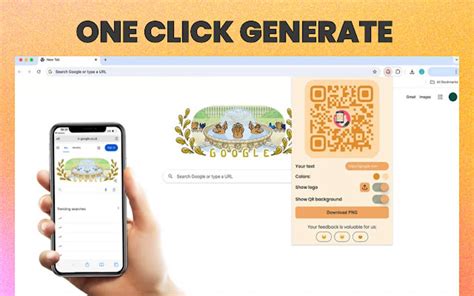 Create a QR code สำหรบ Google Chrome สวนขยาย ดาวนโหลด