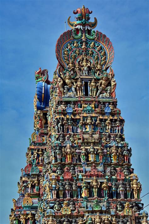 India Tamil Nadu Madurai Meenakshi Temple Gopuram Flickr