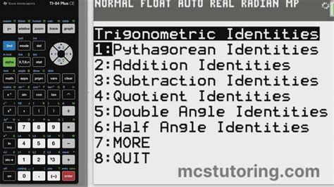 Unlocking Trigonometry Success With The Trig Identity Program For The