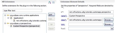 Perspective — Udig 200rc1 Developers Guide