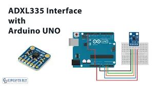 How To Interface ADXL Accelerometer Sensor With Arduino Uno Matha Electronics