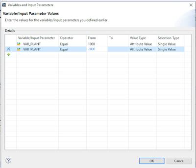 SAP BW On HANA VARIABLES IN SAP HANA CALCULATION VEW