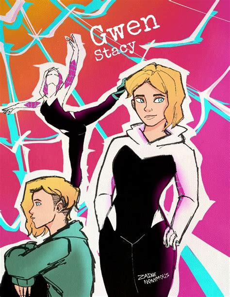 Spider Gwen Fanart Into The Spiderverse Spider Gwen Fan Art Gwen Stacy