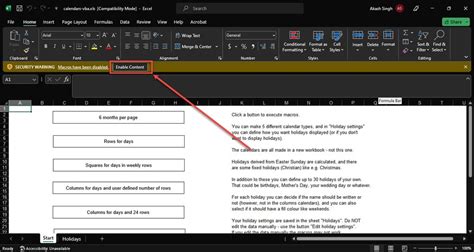 How To Enable Macros In Excel