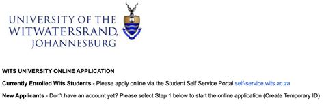 Start Your Wits University Online Applications 2024 Sanotify