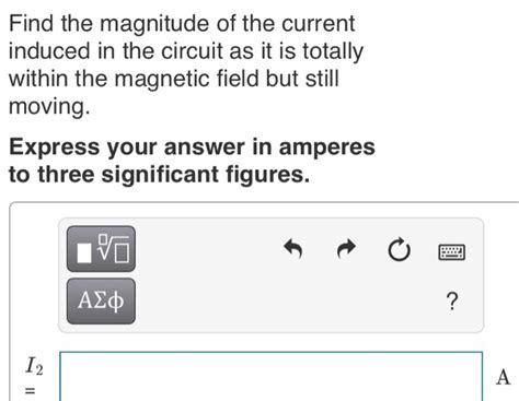 solved a rectangular circuit is moved at a constant velocity