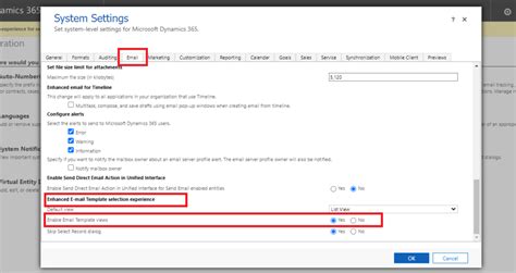 Email Template Selection Enhancement Within Microsoft Dynamics 365 Crm Microsoft Dynamics 365